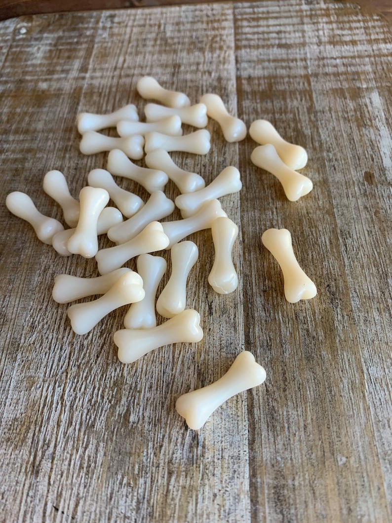 MINIATURE PLASTIC BONES Tiny Faux Halloween Crafting - Etsy
