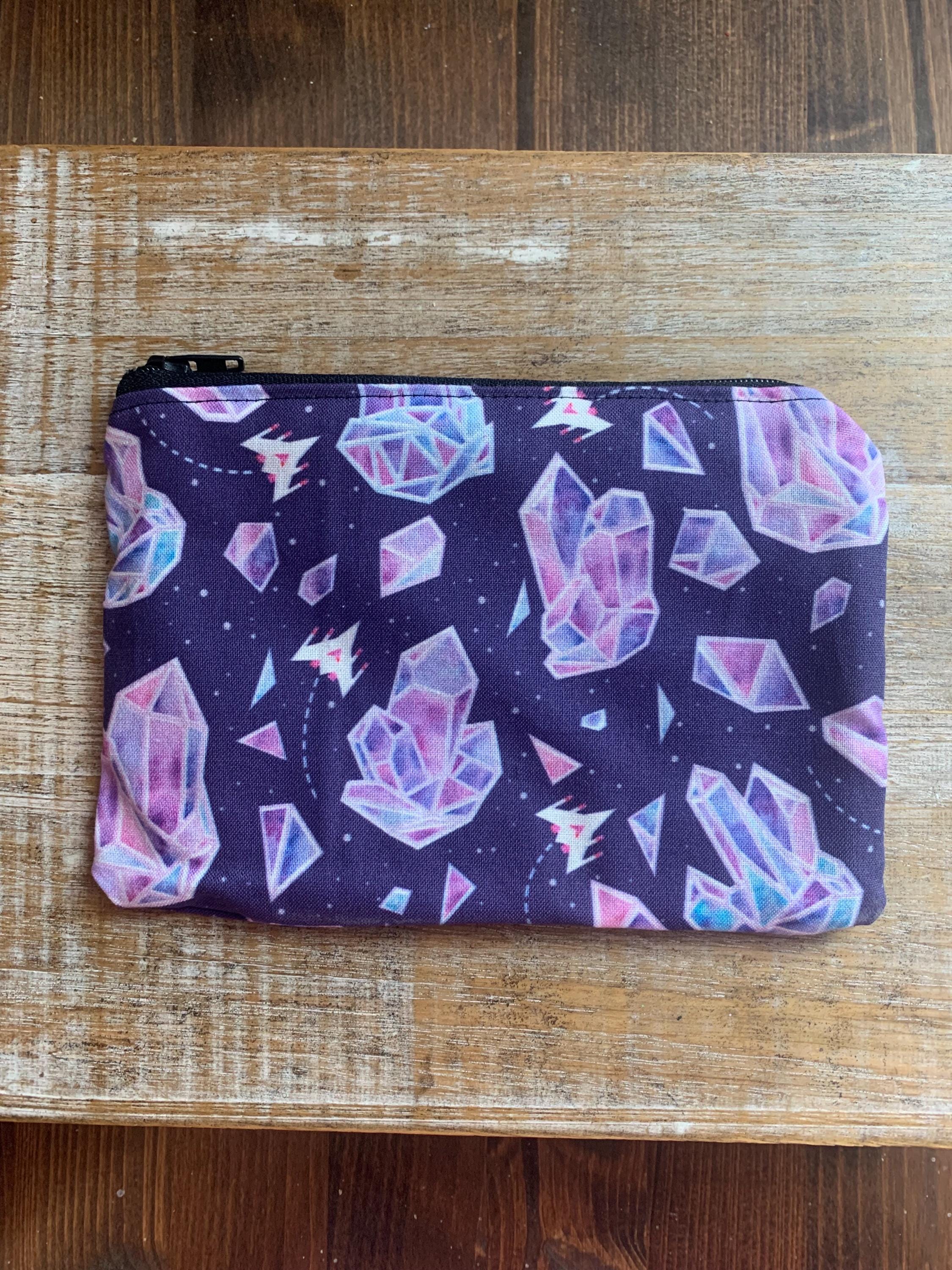 Crystal Wallet Coin Purse Rock Crystals Bag Coin Purse Crystal Aster ...