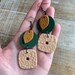 Pumpkin Spice Latte Tunnel Gauge Earrings Coffee Ear Weights Pumpkins ...