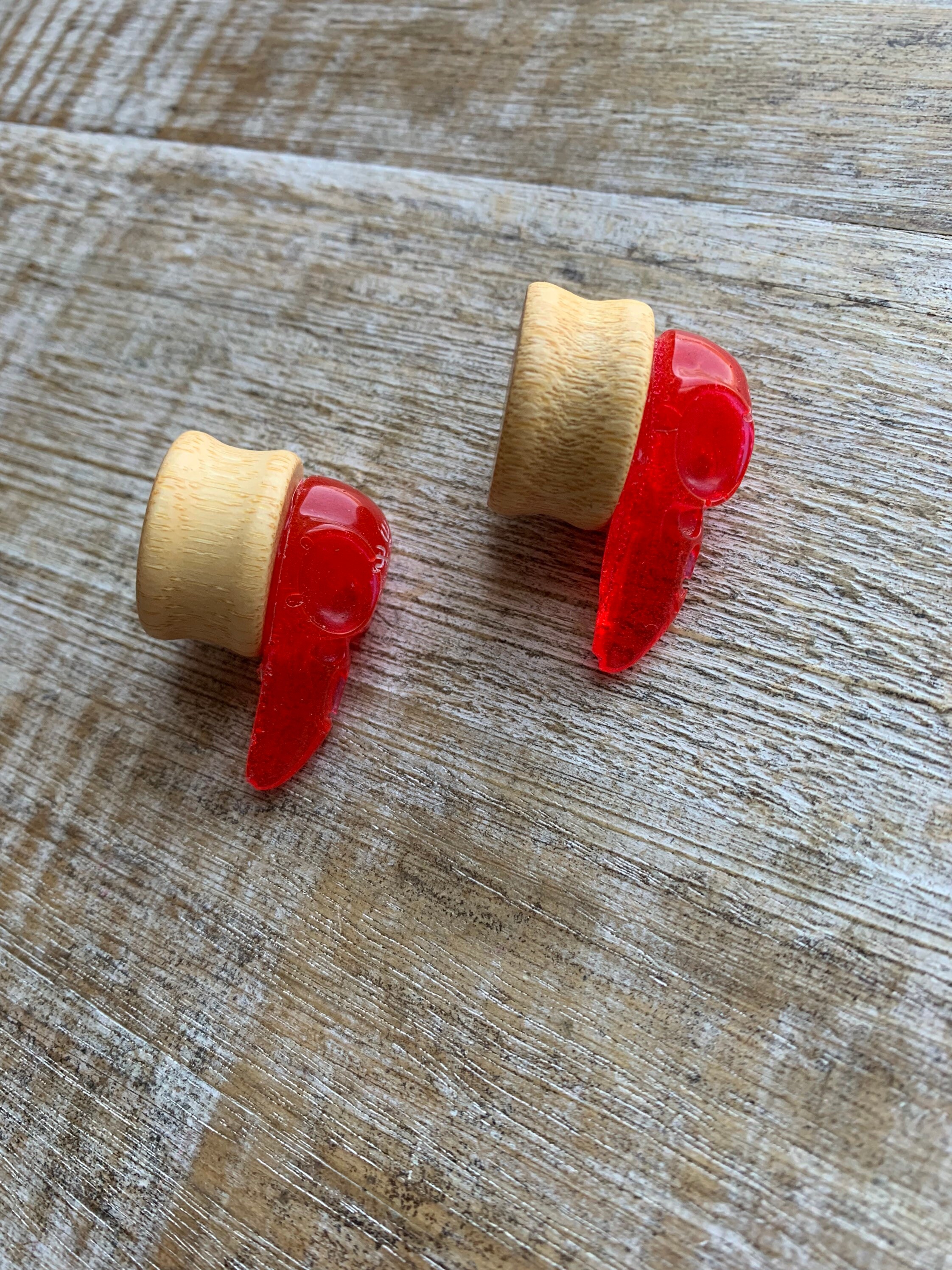 Raven Skull 20.2mm 13/16 Plugs Bird Gauges Black Plugs Crow - Etsy