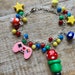 Video Game Charm Bracelet Gamer Bracelet Clay Charm Bracelet Video Game ...