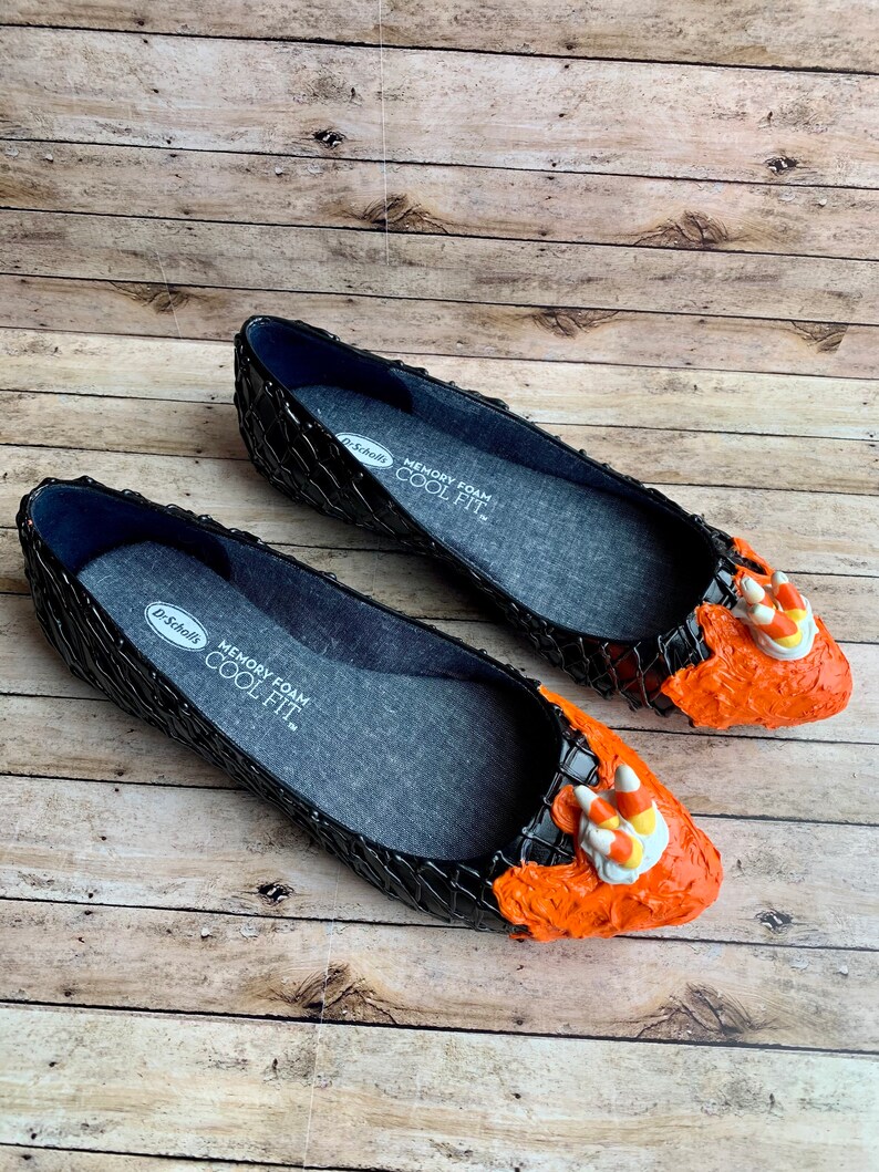 Halloween Ice Cream Shoes Candy Corn Shoes Memory Foam - Etsy