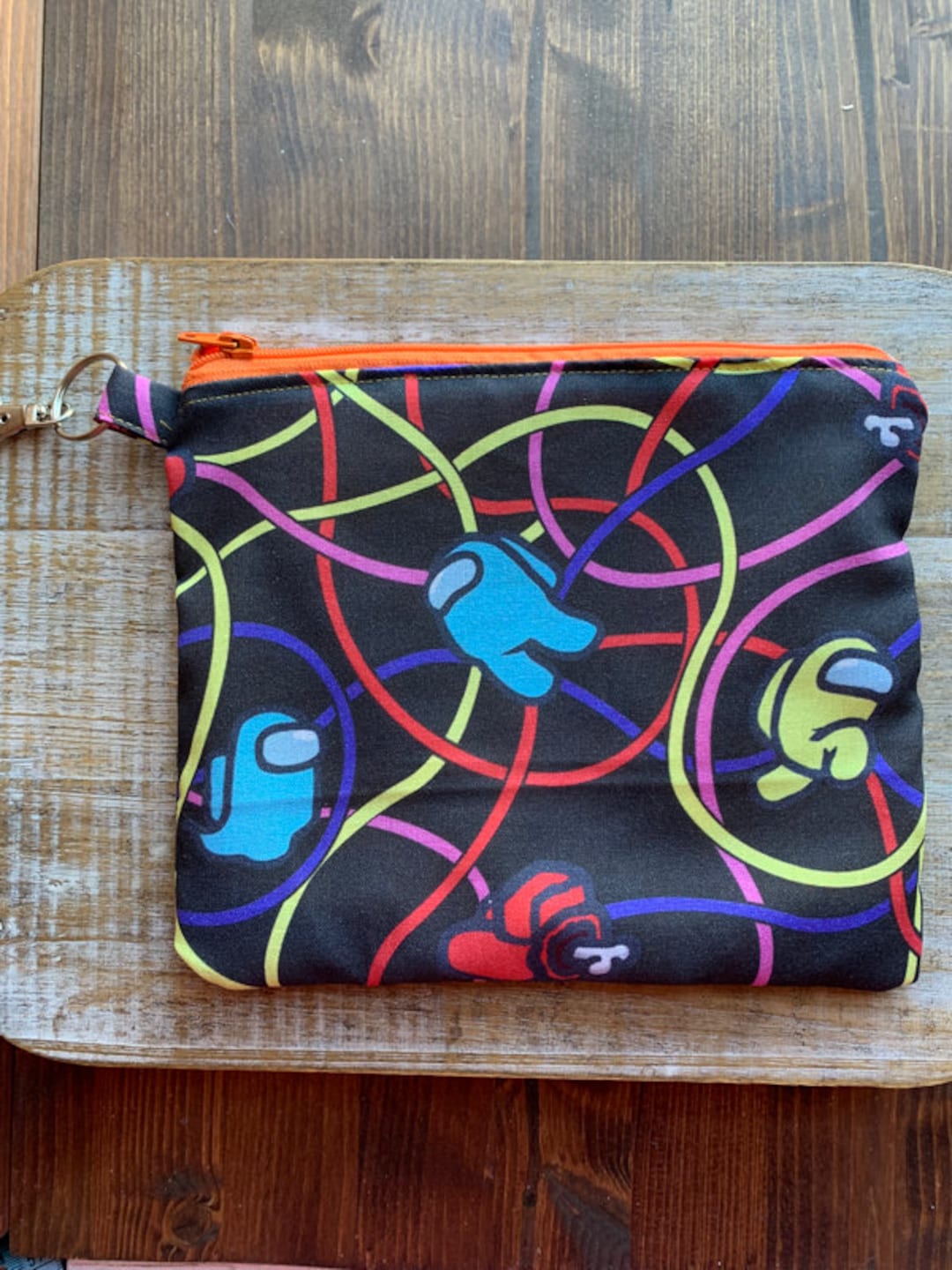 Video Game Makeup Bag Zipper Pouch Space Video Game Makeup Bag ...