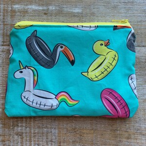 Summer Wallet Purse Pool Floats Bag Coin Purse Pool Zippered Pouch ID ...