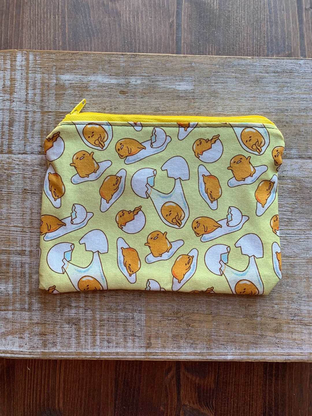 Kawaii Egg Wallet Purse Bag Egg Pouch Coin Purse Bag Egg Yolk Wallet ID ...