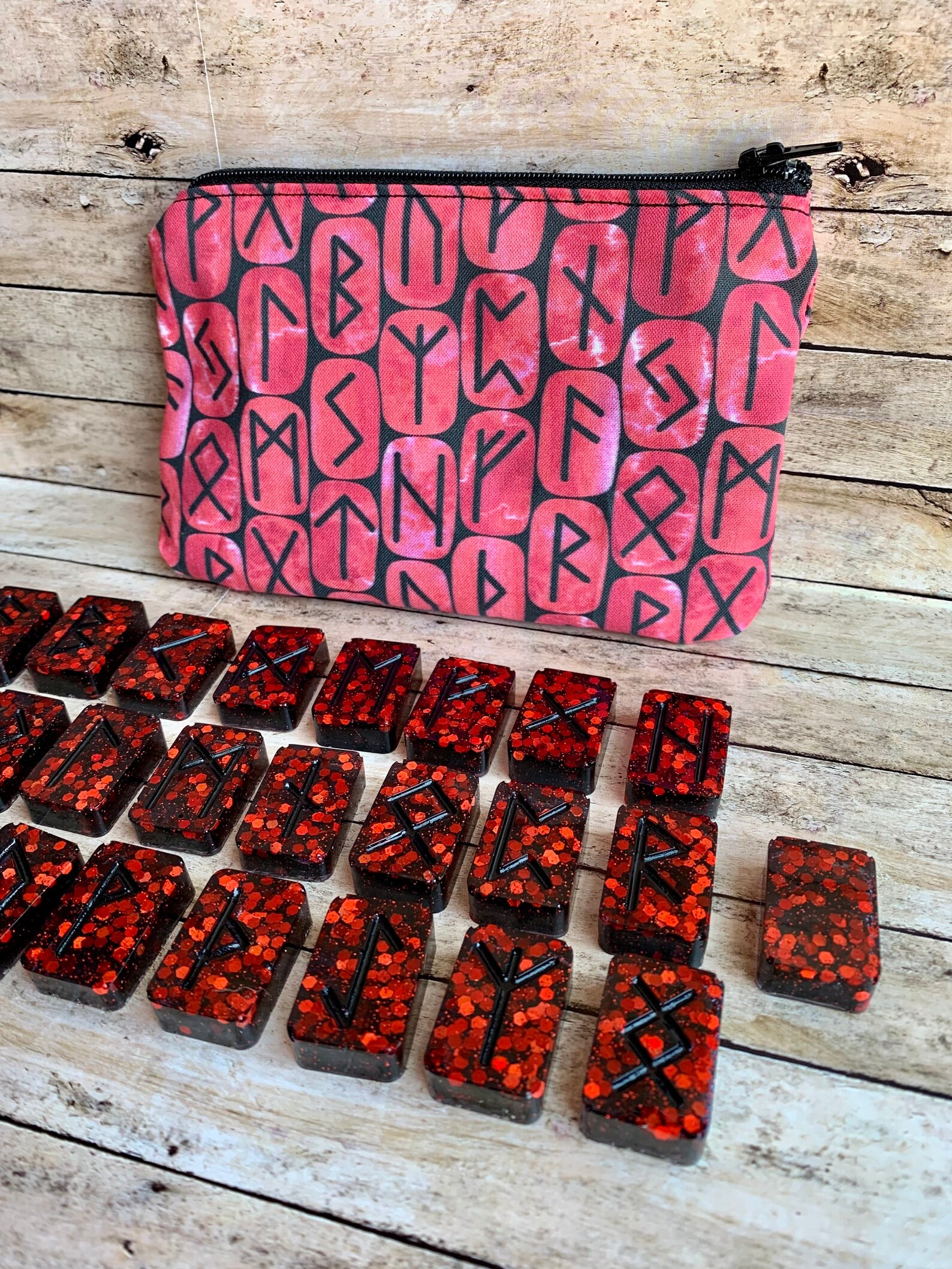 Elder Futhark Runes Viking Runes Set Resin Runes Set Nordic - Etsy