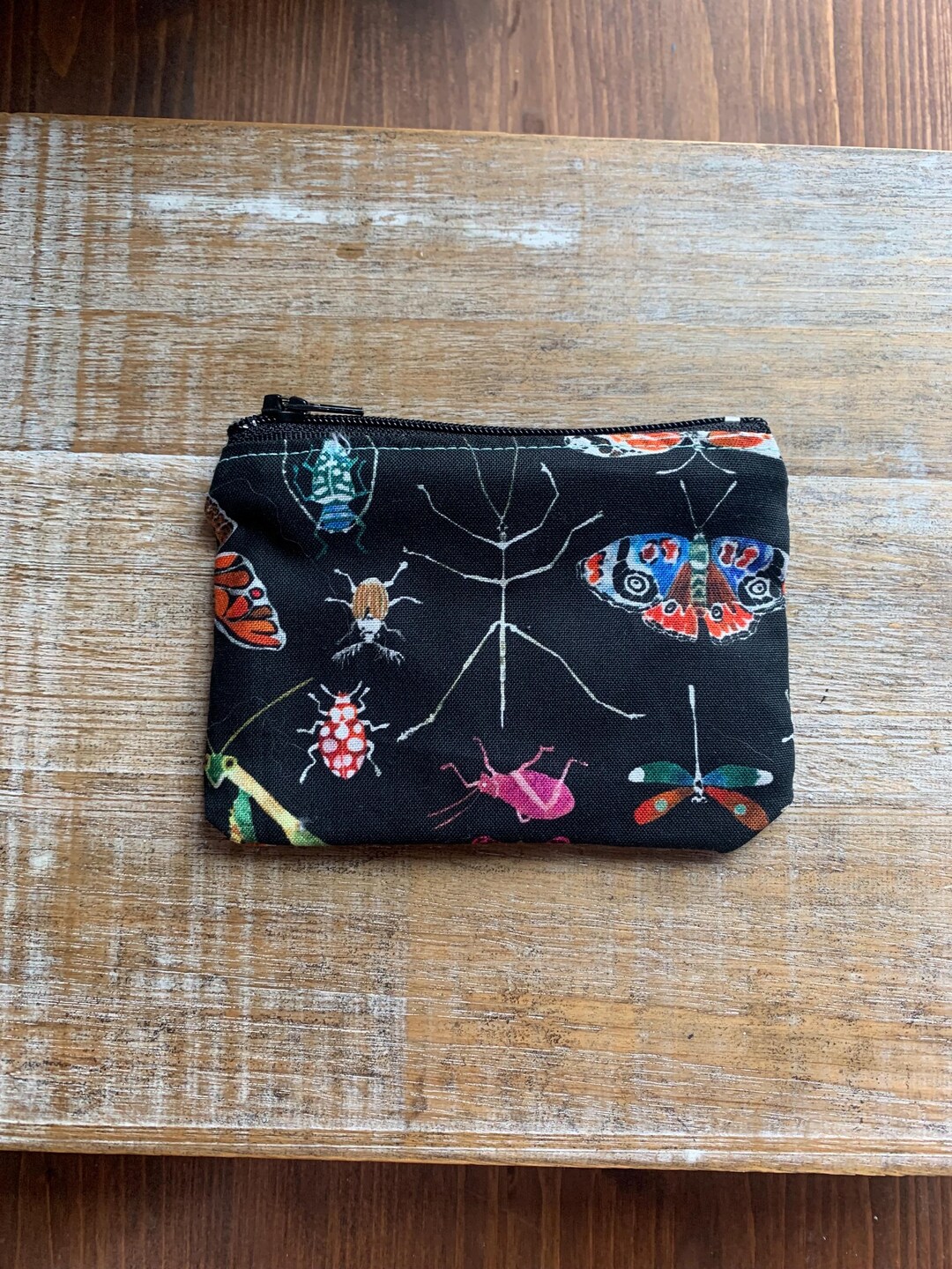 Insect Coin Purse Cottagecore Wallet Keychain Bag Coin Purse Praying ...