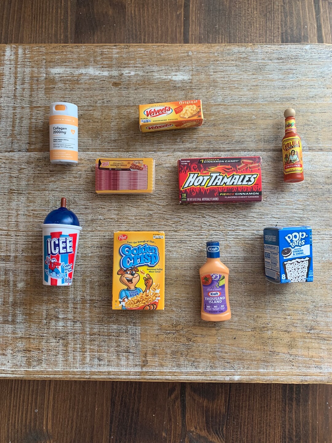 Miniature Fridge Magnets Handmade Mini Brand Fridge Magnets Food ...