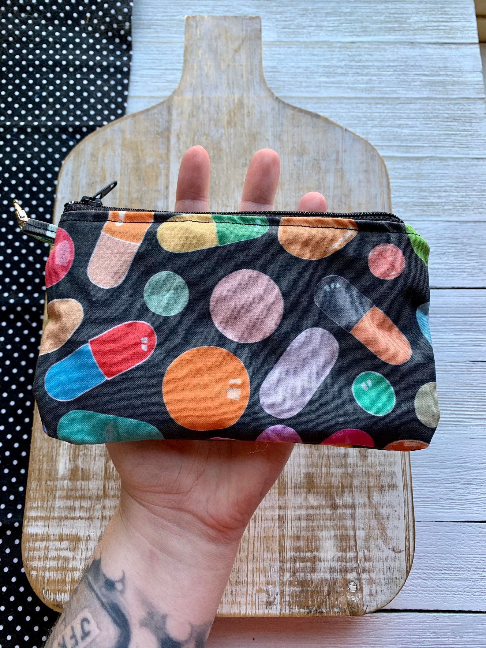 Pill Zipper Bag Drug Pouch Pill Zippered Pouch Medical Pouch | Etsy