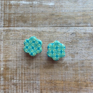 Daisy Plugs Clay Flower Gauges Flower Power Plugs Daisy Gauges 20.2mm ...