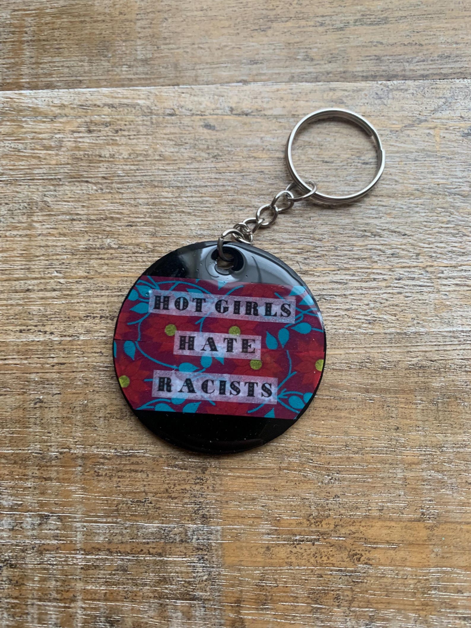 As-is FLAW Hot Girls Hate Racists Floral Liberal Leftist Statement ...