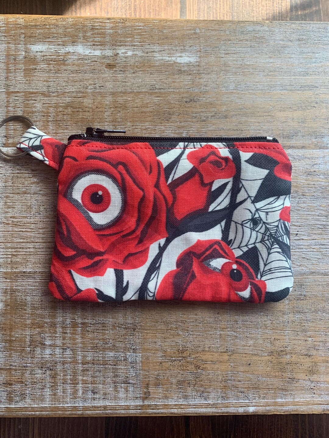 Evil Eye Coin Purse Halloween Bag Coin Purse Creepy Oddity Wallet ID ...