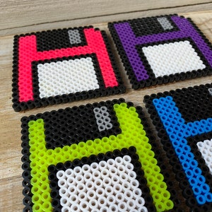 Coasters Floppy Disc Pixel Coasters 1990s Retro Nostalgic Coasters Game ...