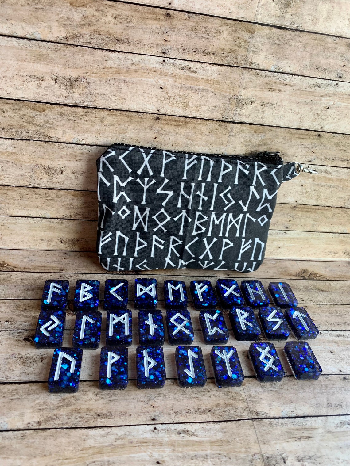 Elder Futhark Runes Viking Runes Set Resin Runes Set Nordic - Etsy