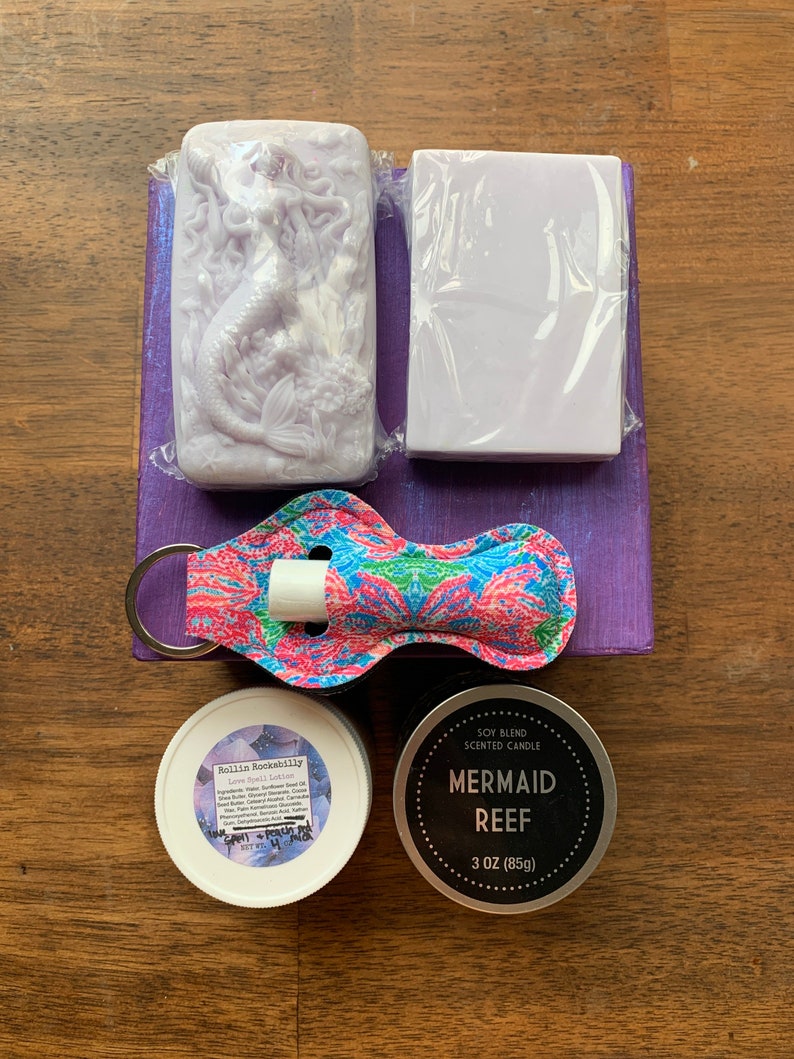 Love Spell Mermaid Lotion Lip Balm Set Valentines Anniversary | Etsy