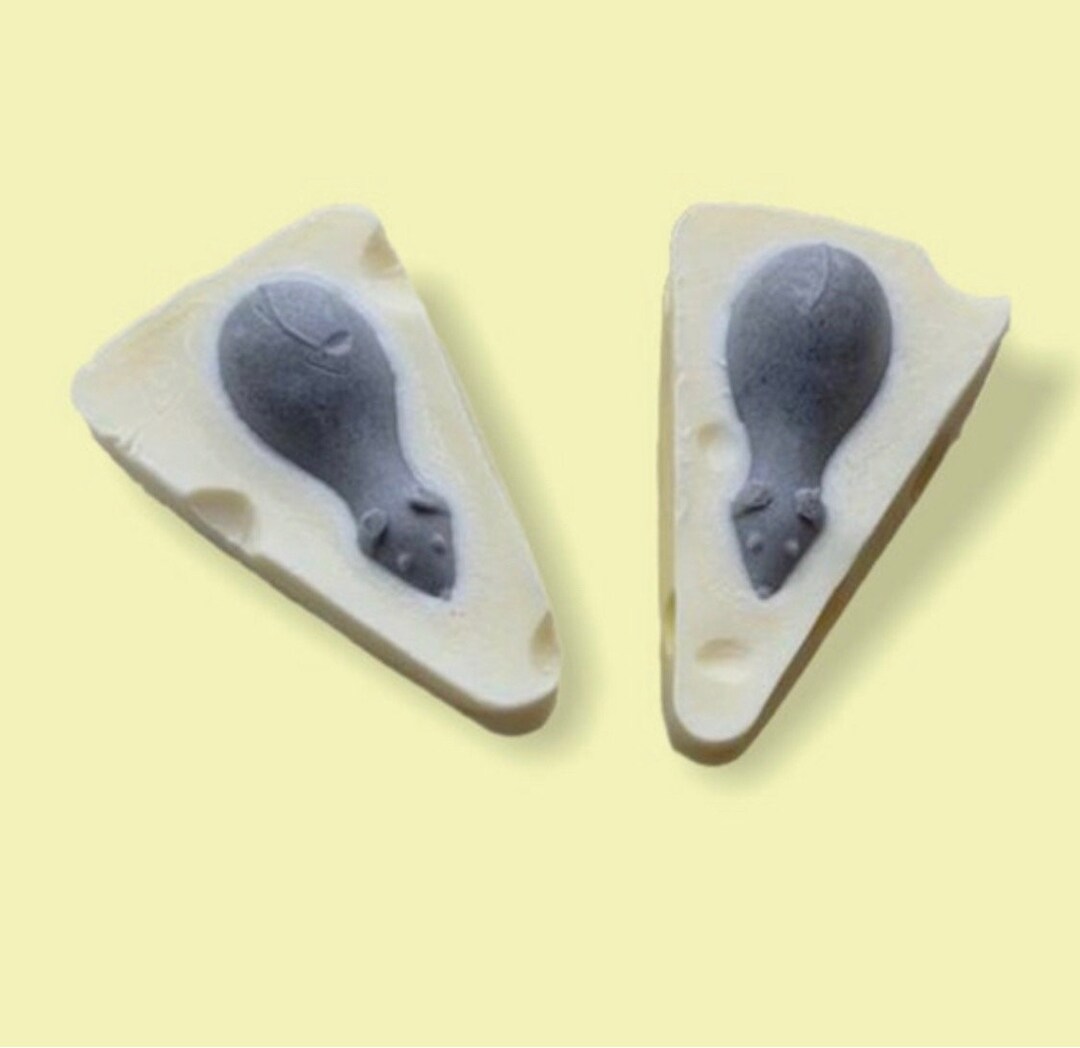 Swiss Cheese Mouse Bar Soap Funny Soap Mens SHOP FAVORITE Mouse Soap ...