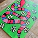 Trippy Snake Painting Acrylic Snake Painting Trippy Painting Paint ...