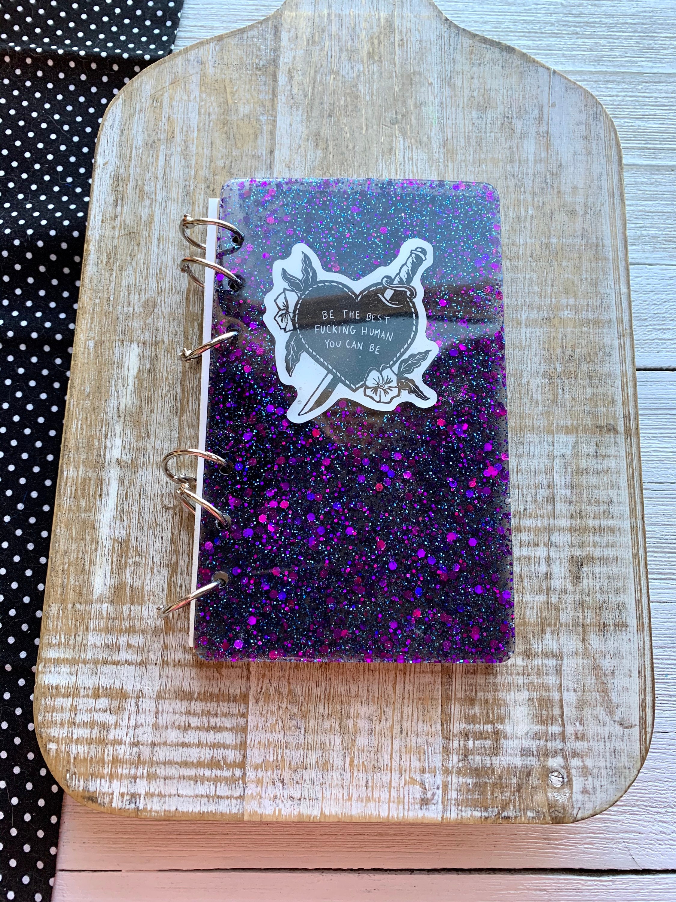 Tattoo Heart Diary Journal Be the Best Human You Can Be - Etsy