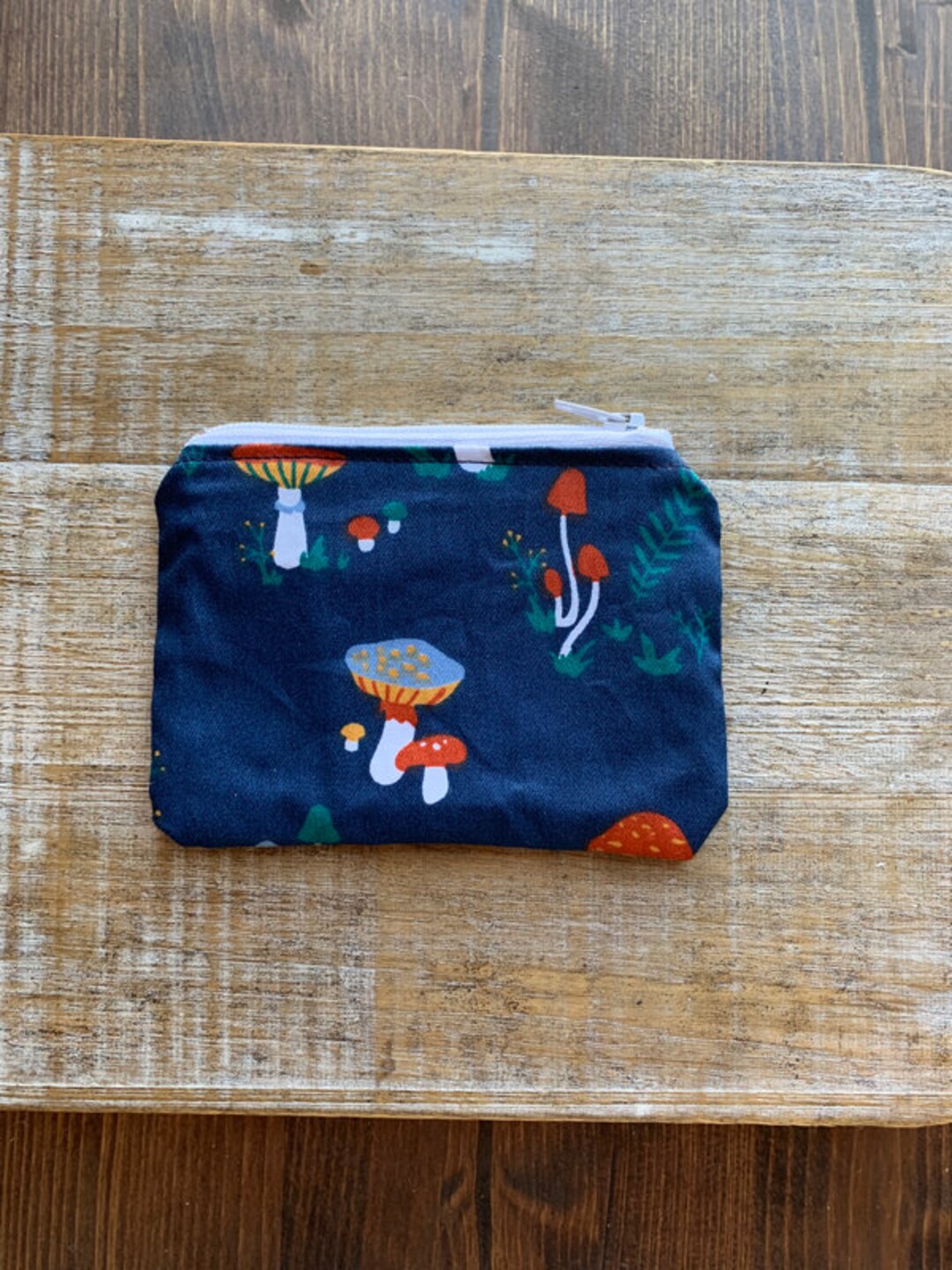 Mushroom Coin Purse Cottagecore Keychain Bag Coin Purse Mushrooms ...