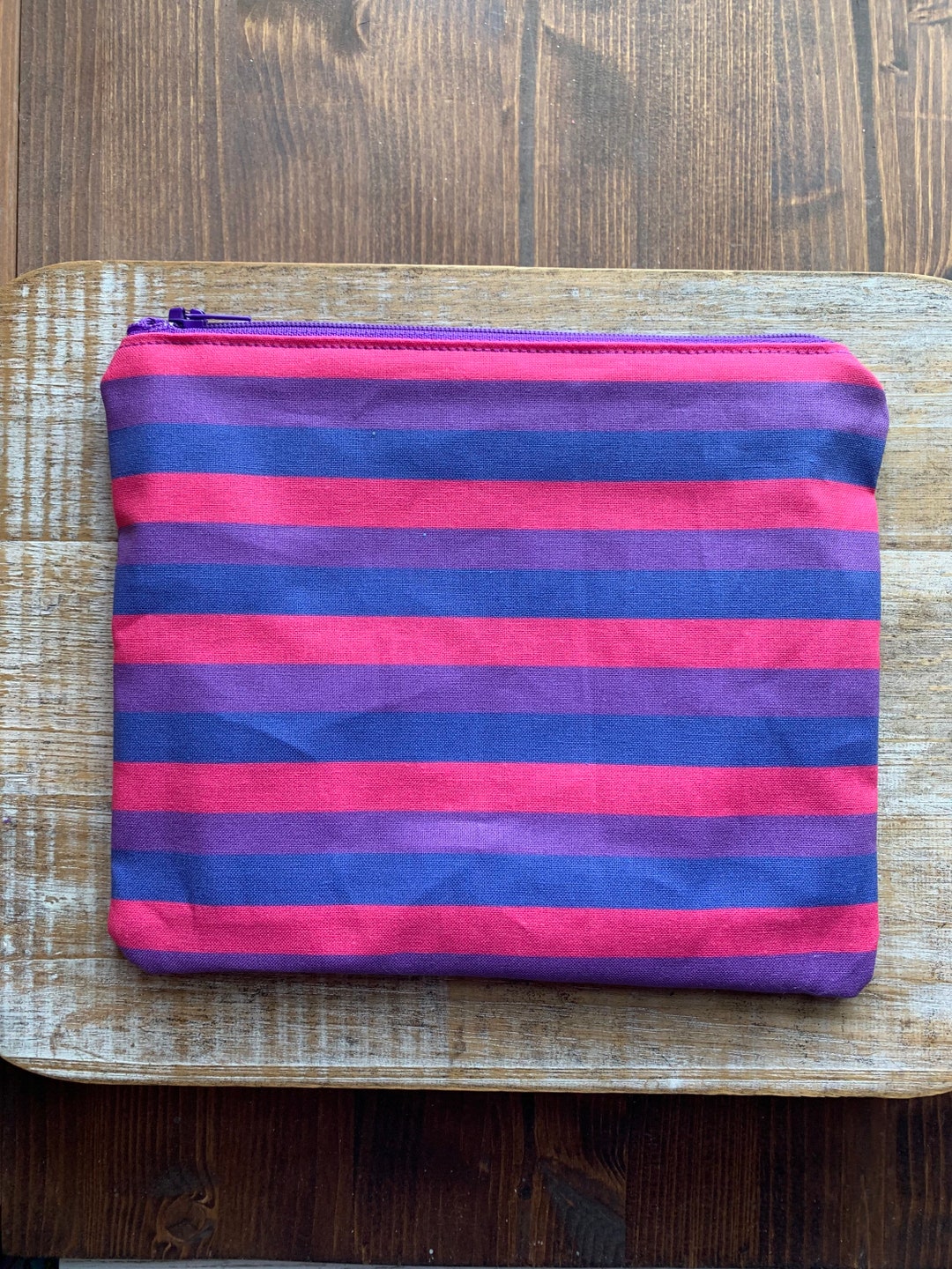 Bisexual Makeup Bag Purse Bi Flag Keychain Bag Cosmetic Pouch Bisexual ...