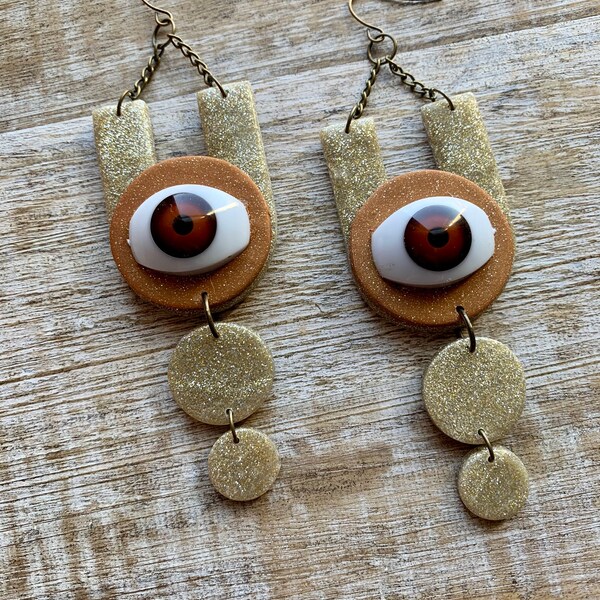 Eyeball Earrings - Etsy