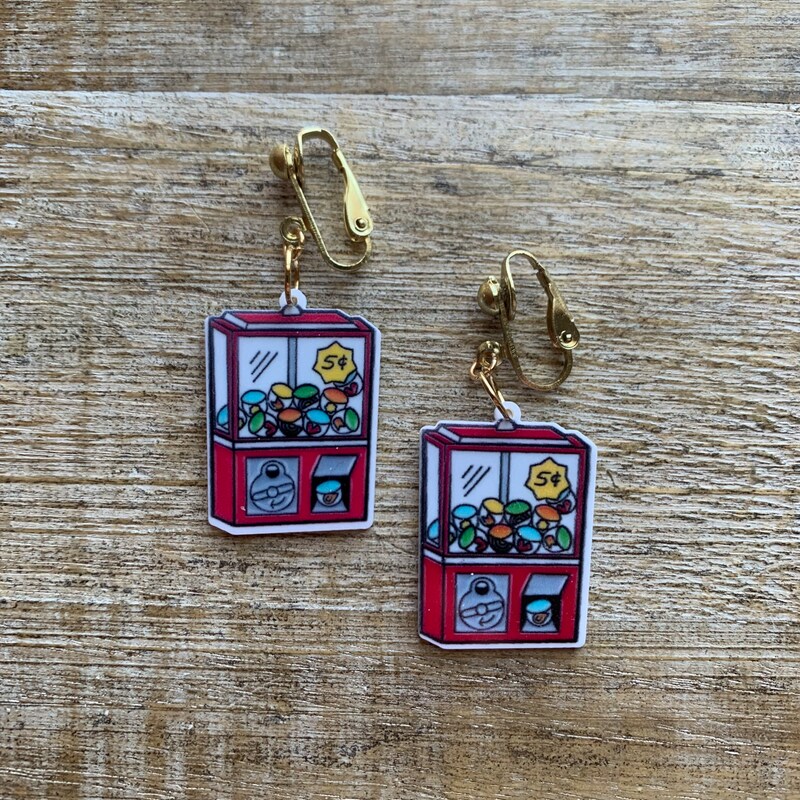 Vending Machine Earring - Etsy