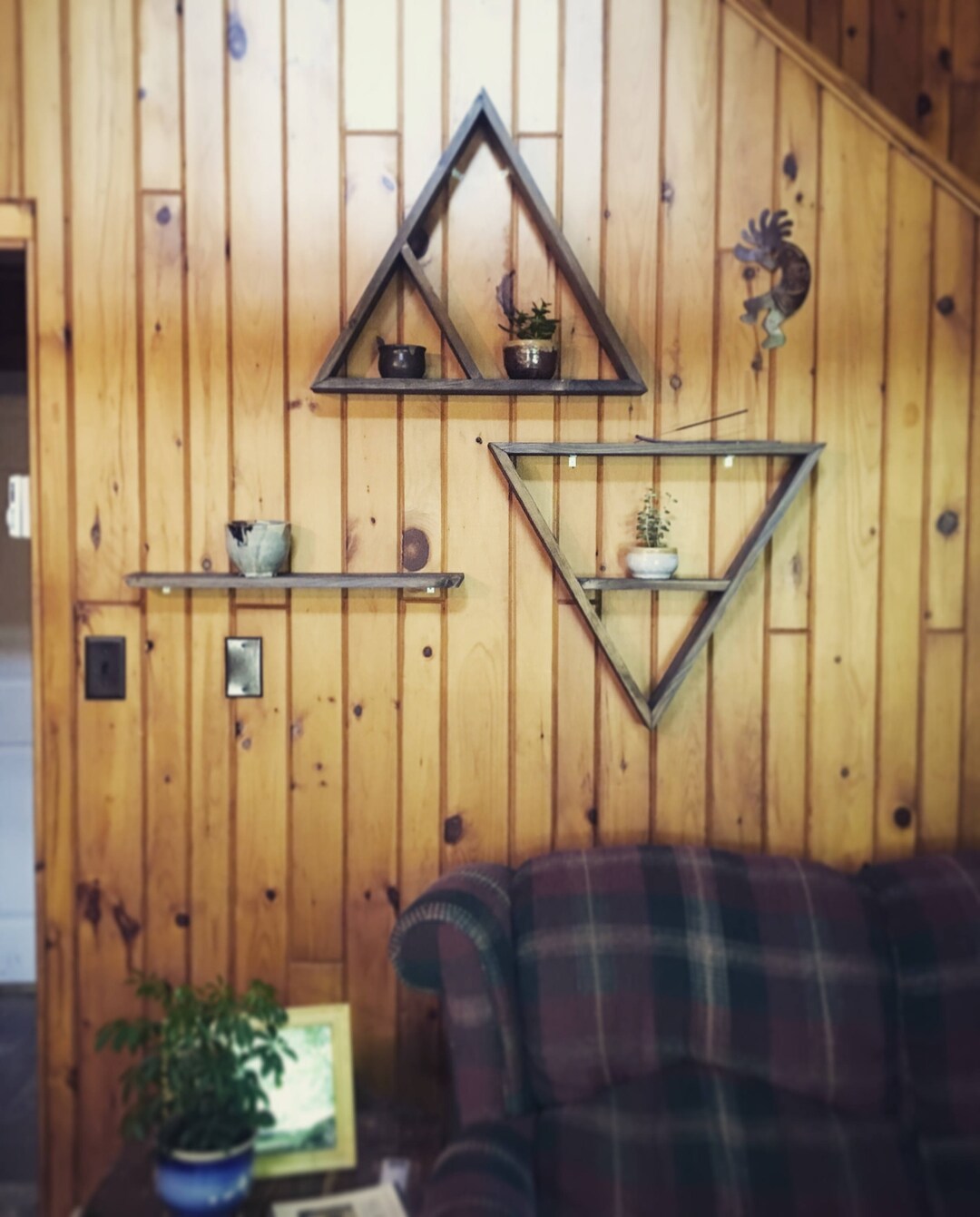 Triangle Shelf - Etsy