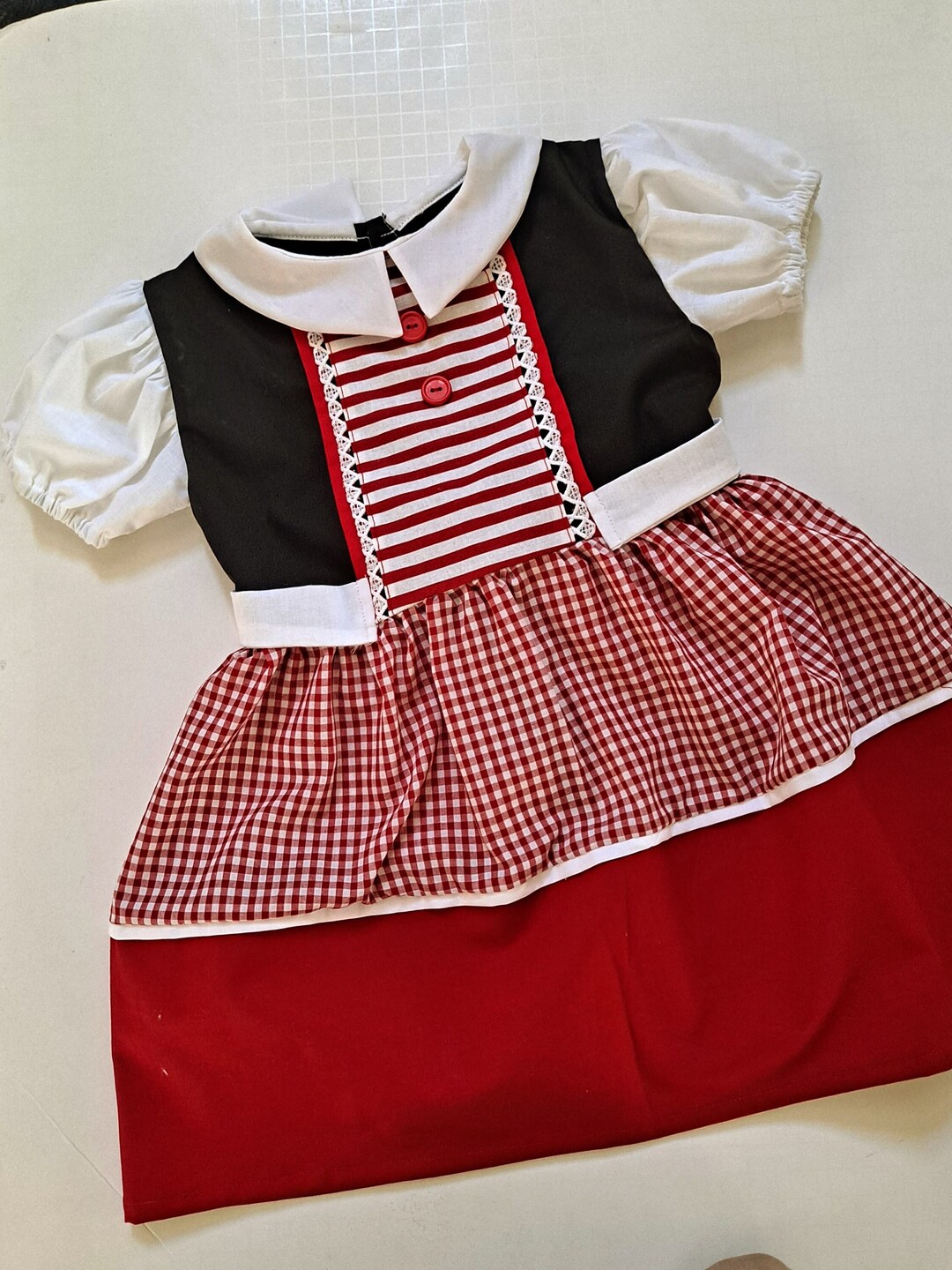 Original and Unique!. Premium Little Red Riding Outfit, Dress and Hood ...