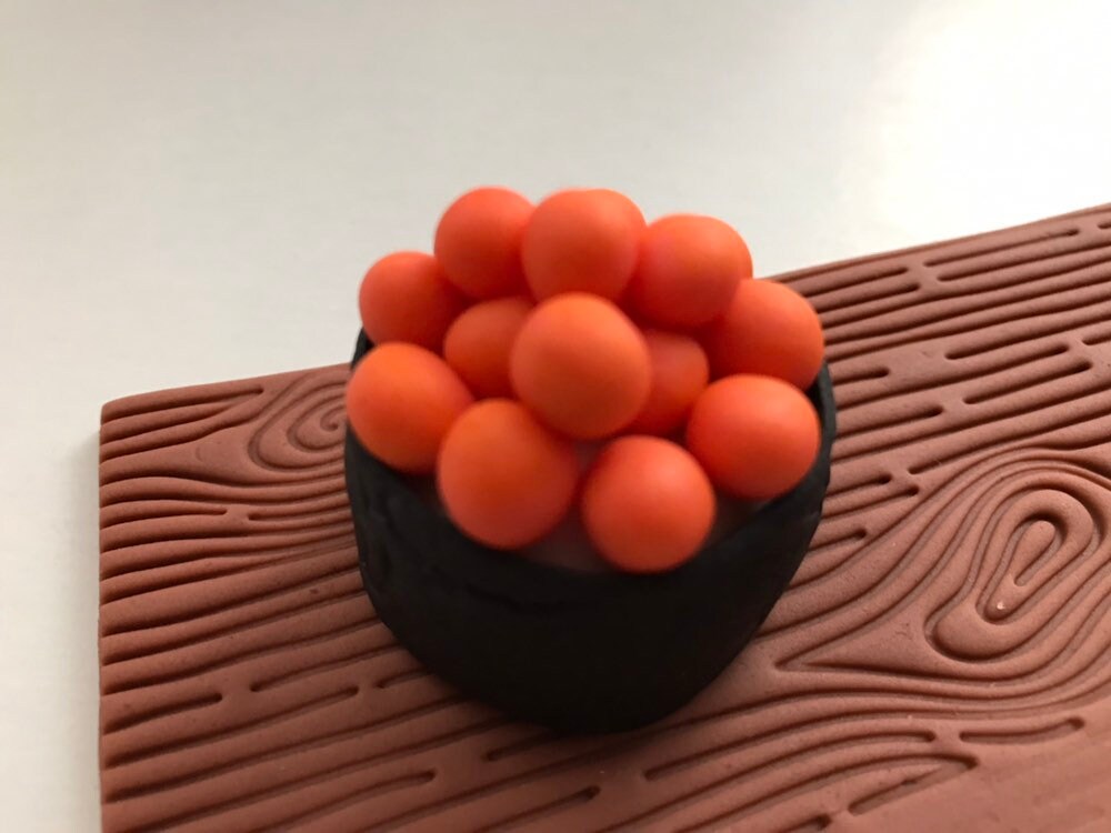 Edible Fondant Sushi Cake Topper | Etsy