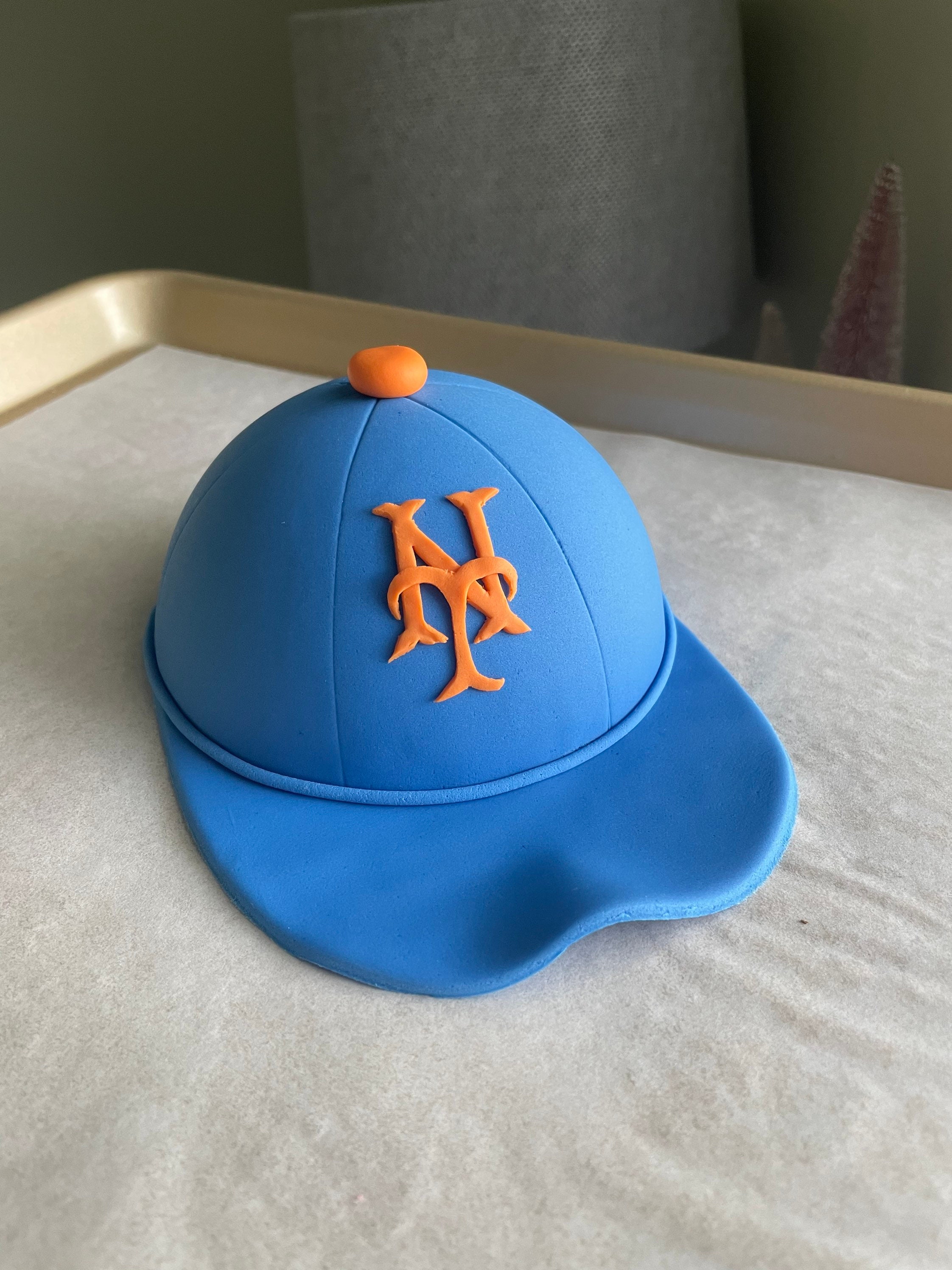 Edible Baseball Cap Cake Topper - Etsy