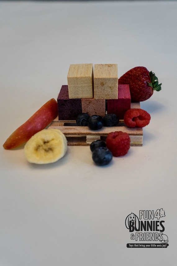 5 of the Original Flavored Balsa Blocks-fruit Flavored Chew - Etsy ...