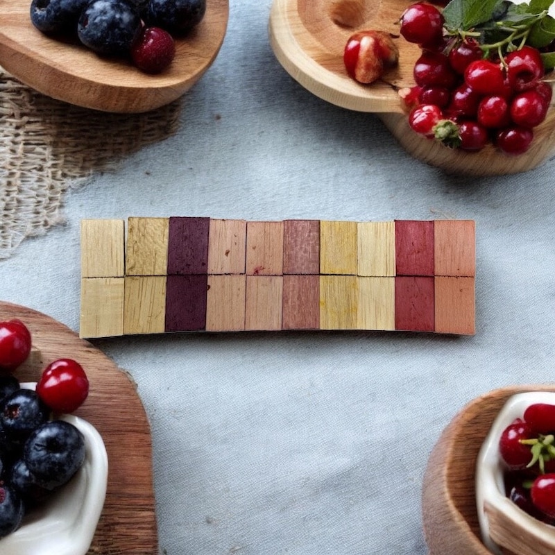 Wood Bunnies on Block - Etsy