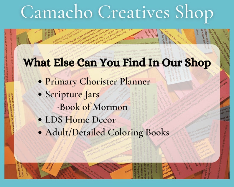 Book of Mormon Verses for Emotions and Feelings in A Jar, Scripture Jar ...