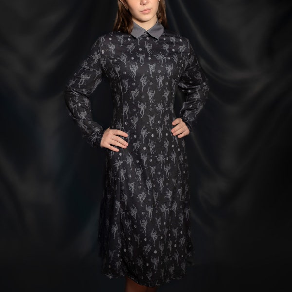 Wednesday Raven Dress - Etsy