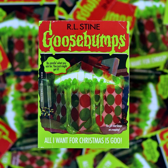 Goosebumps Christmas Card | Etsy