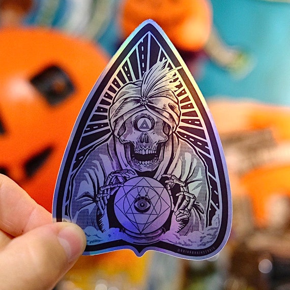 The Great Zombini Holographic Sticker | Etsy