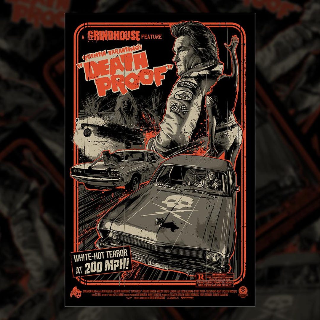 Death Proof Poster - Etsy.de