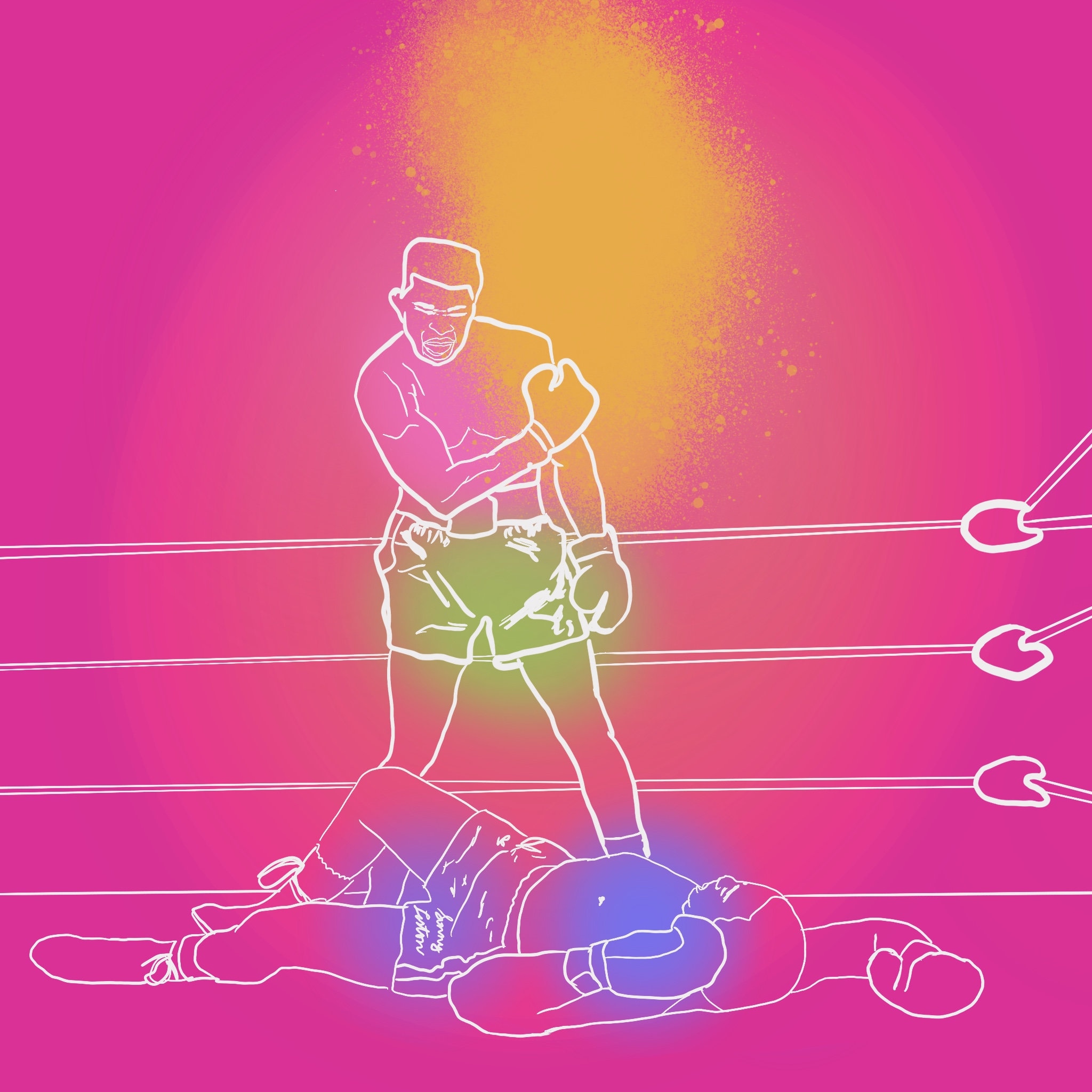 Muhammad Ali Knockout - Etsy