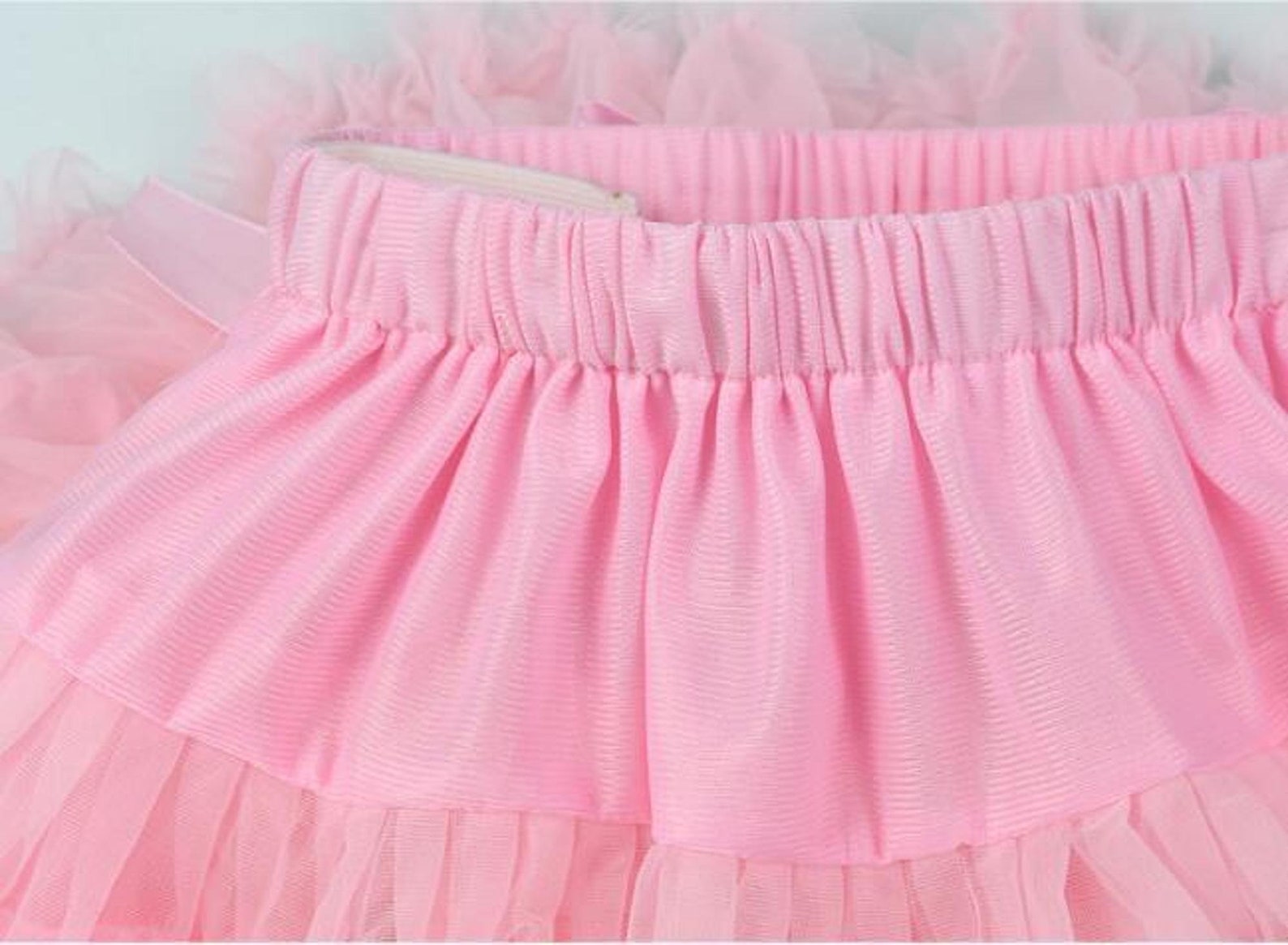 Pink Tutu | Fluffy Tutu for Girls | Birthday Tutu | Pink Chiffon Tutu ...