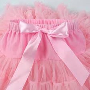Pink Tutu | Fluffy Tutu for Girls | Birthday Tutu | Pink Chiffon Tutu ...