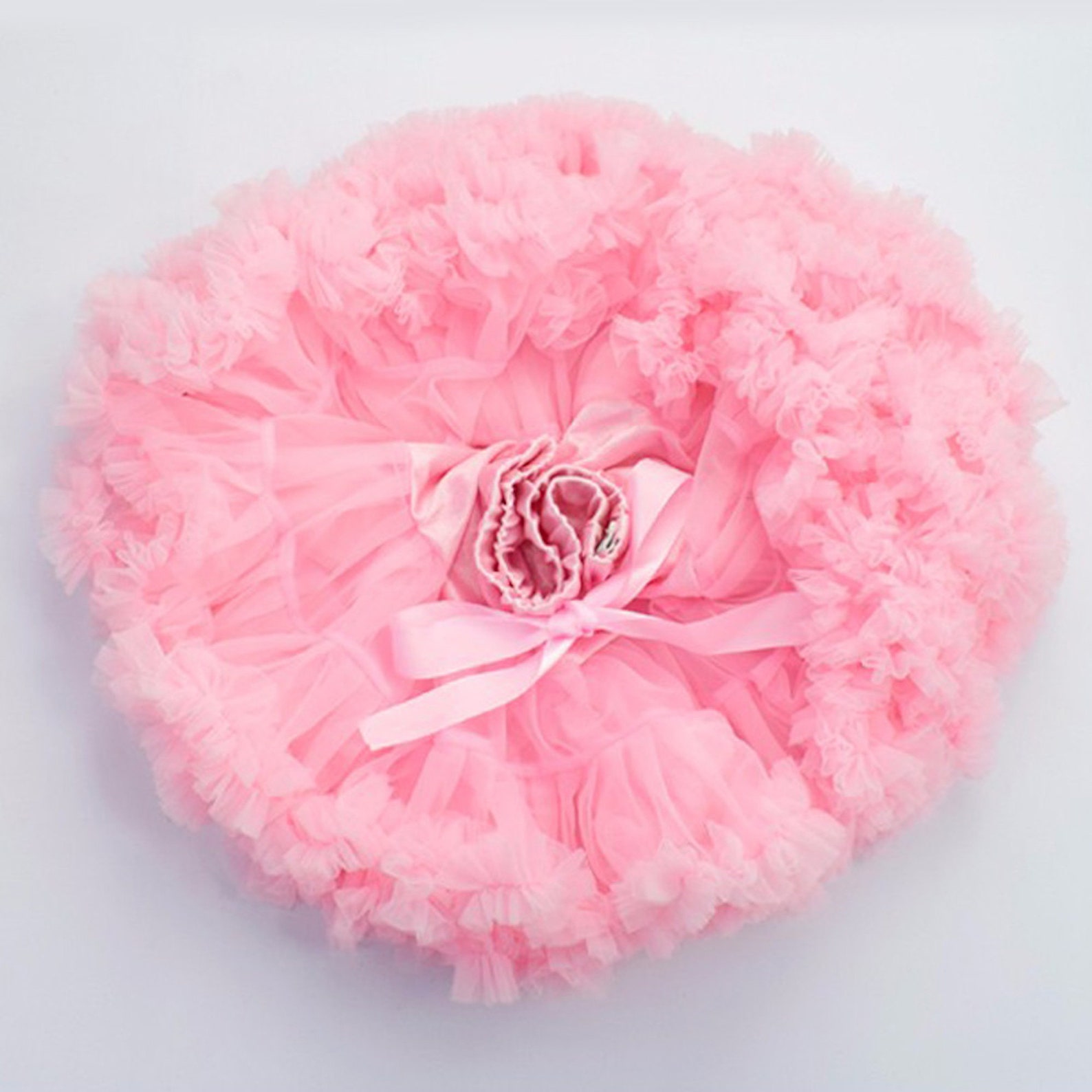 Pink Tutu | Fluffy Tutu for Girls | Birthday Tutu | Pink Chiffon Tutu ...