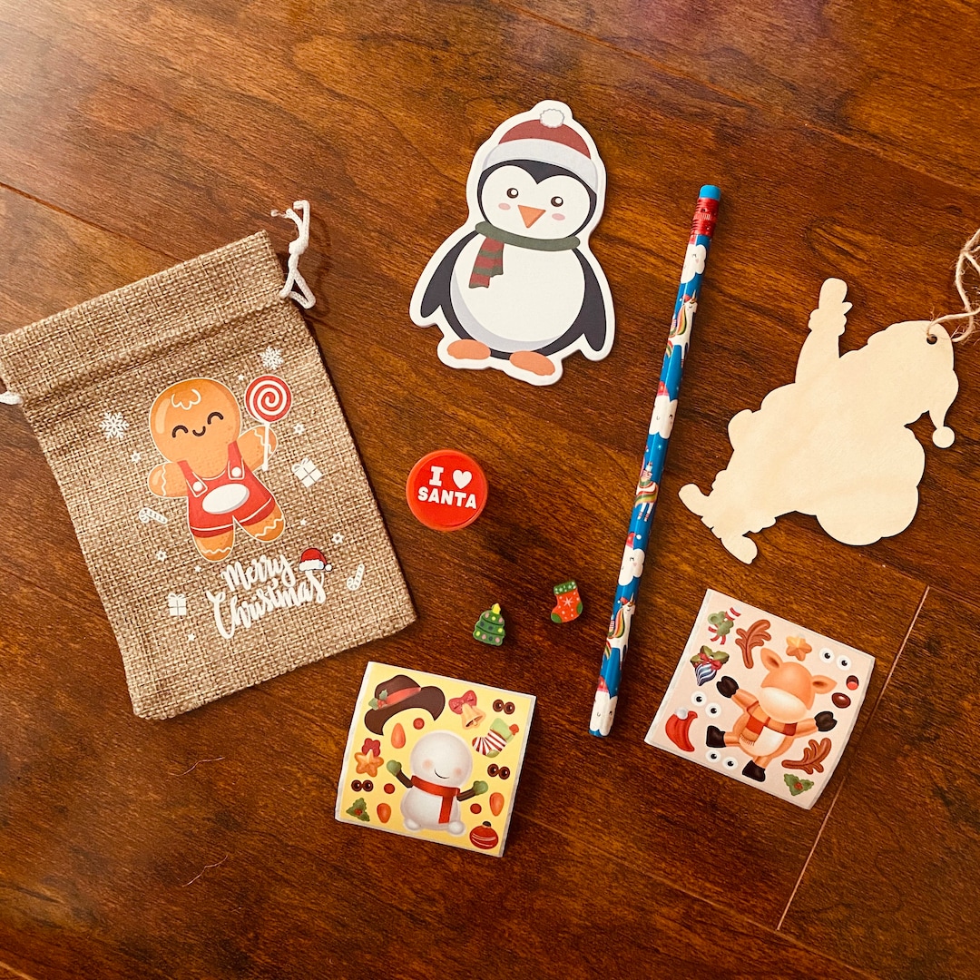 Christmas Class Gifts, Holiday Favor Bags, Holiday Student Gifts ...