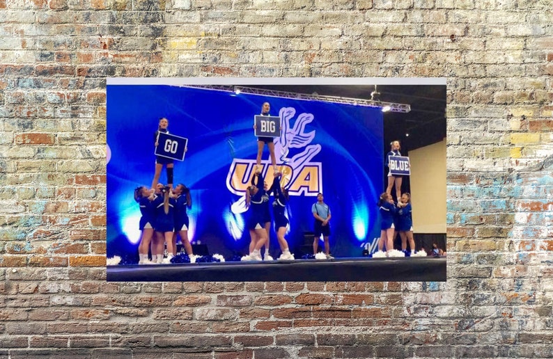 Cheer Team Competition Signs Coroplast | Etsy