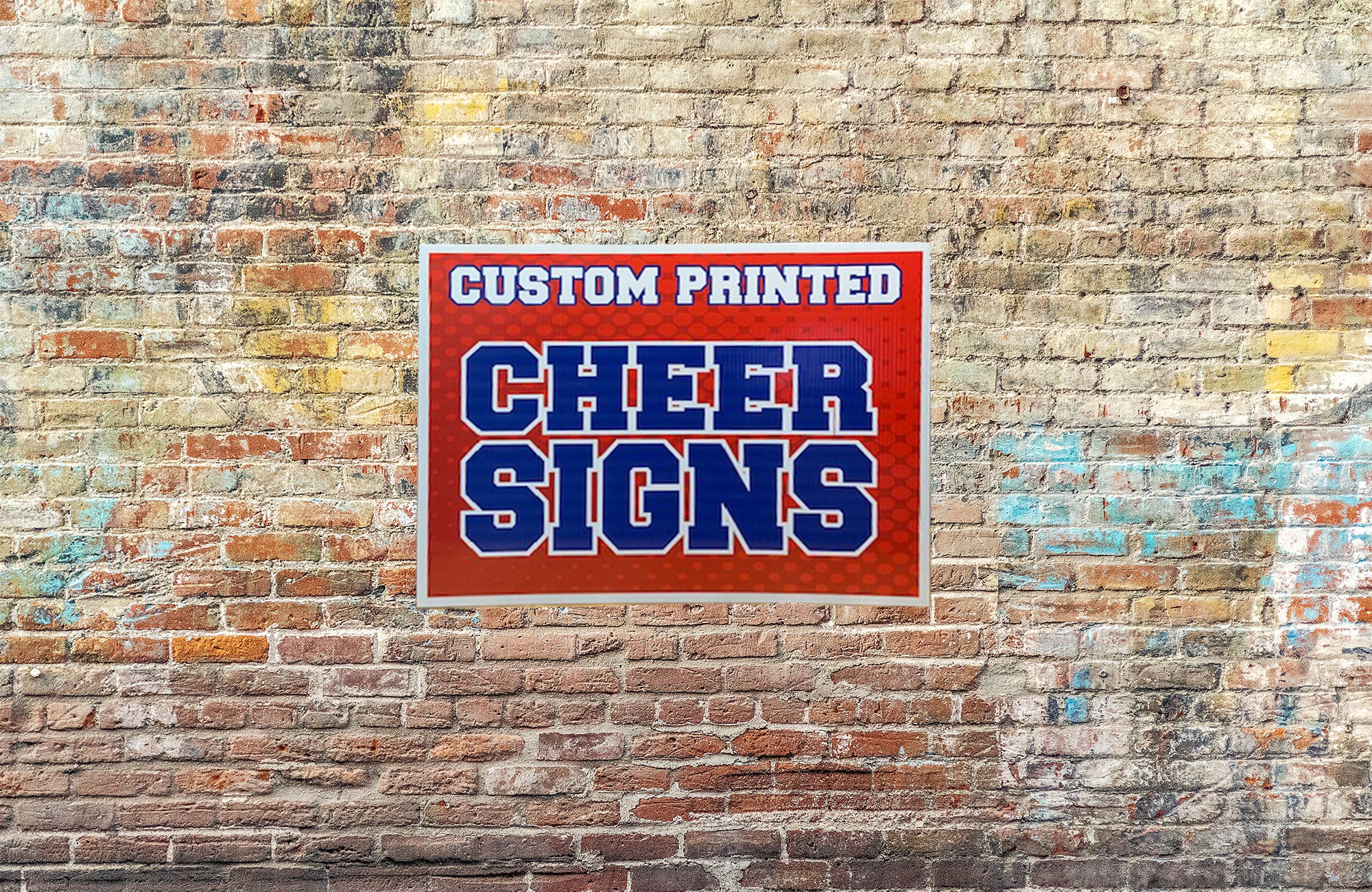 Cheer Team Competition Signs Coroplast | Etsy