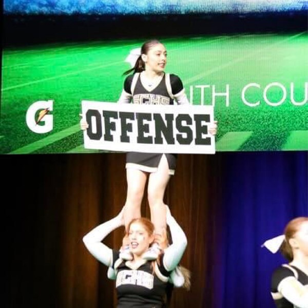 Offense and Defense Cheer Signs - Etsy