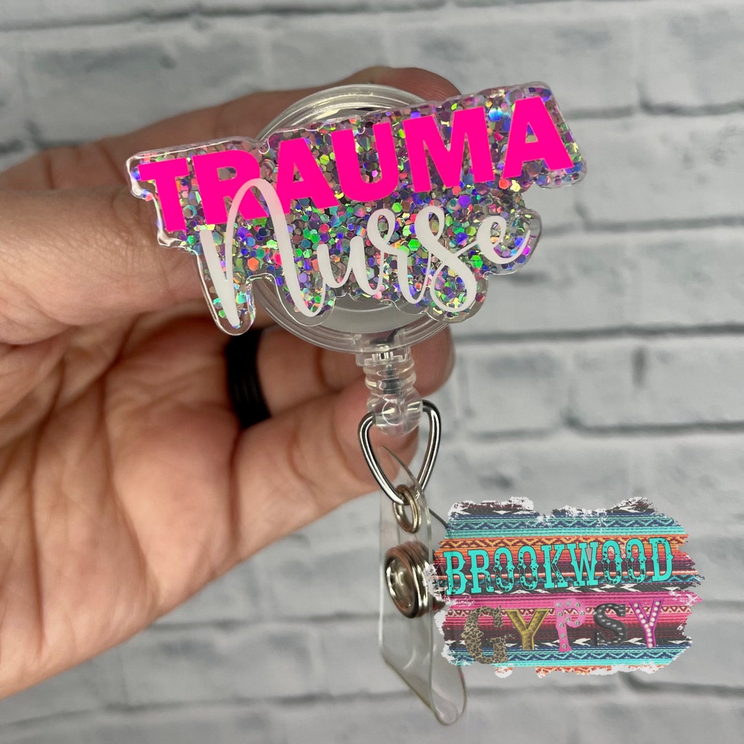 Trauma Badge Reel,medical Badge Reel,trauma Nurse Badge Reel,trauma Aid ...