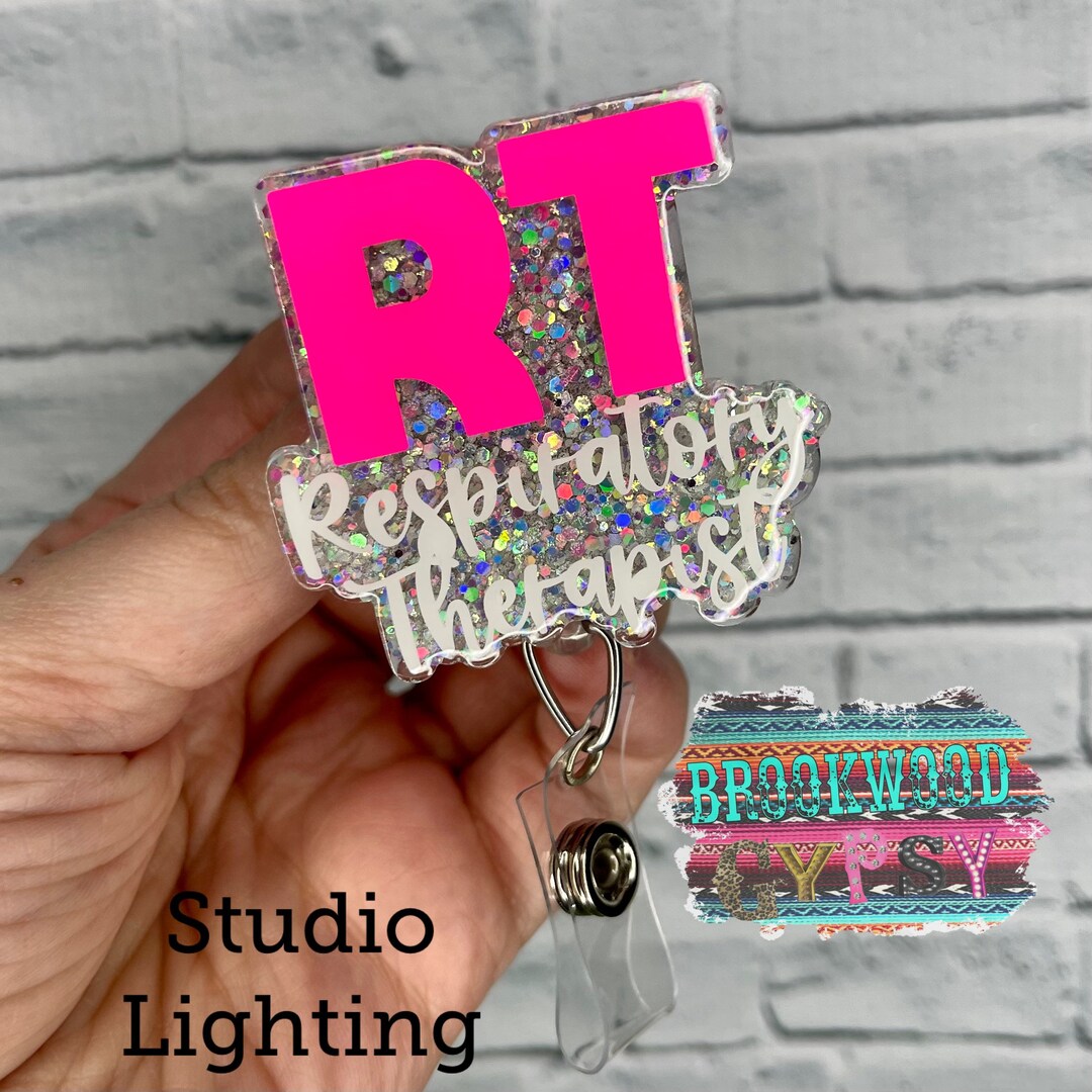 Respiratory Therapist Badge Reel, Medical Badge Reel,rt Badge Reel ...