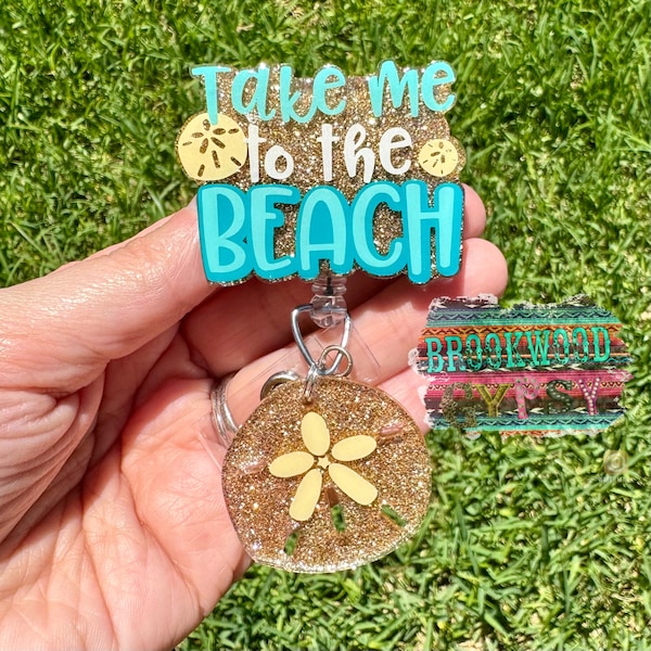 Beach Badge - Etsy