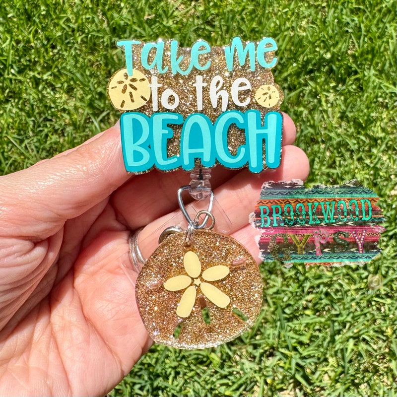 Beach Badge - Etsy