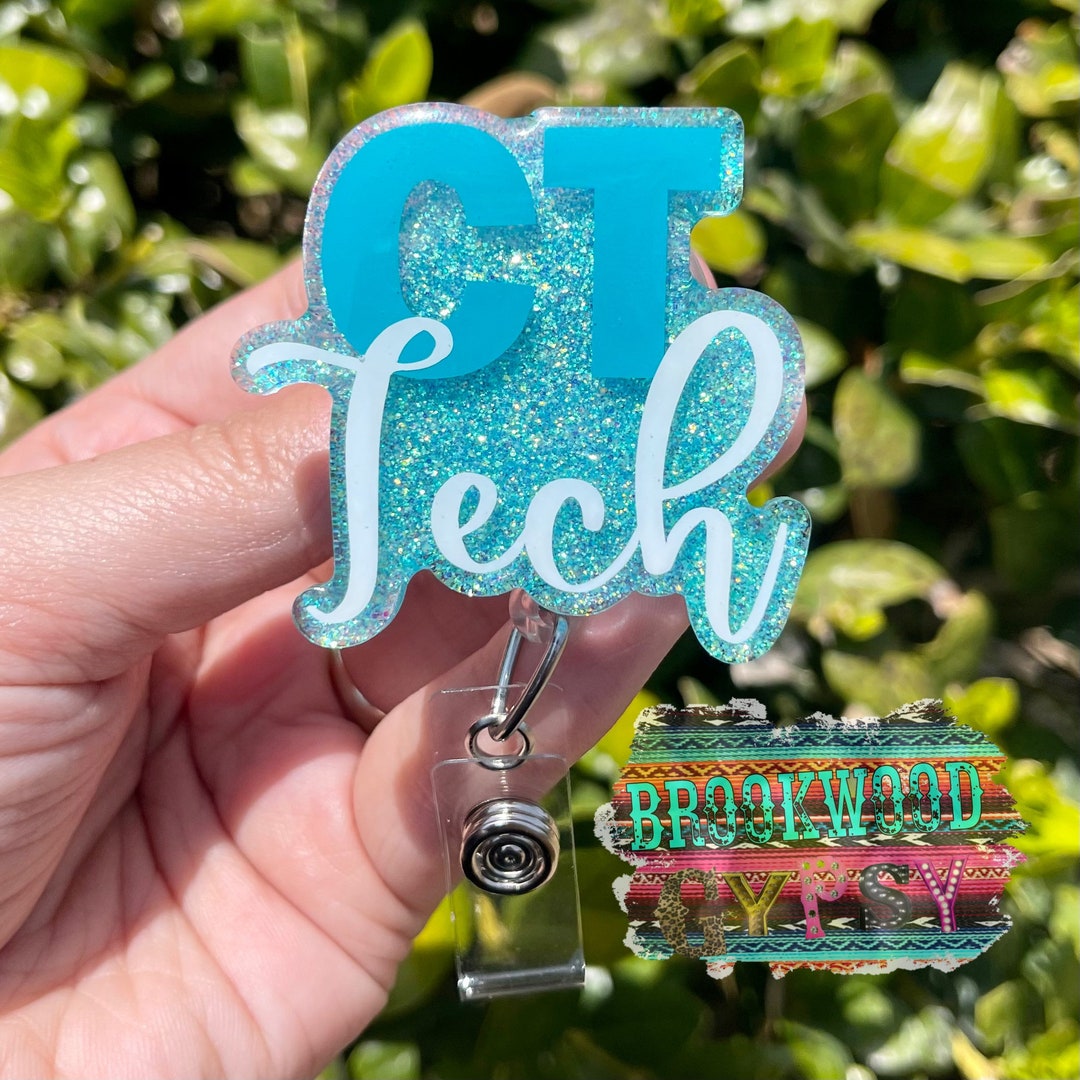 CT Tech Badge Reel,ct Technician Badge,medical Badge Reel,ct Badge Reel ...